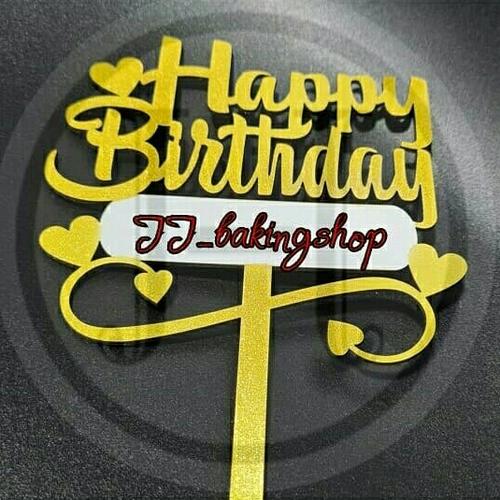 Jual Topper hbd chart board/topper cake wood - Kota Medan - jj_shop.id ...
