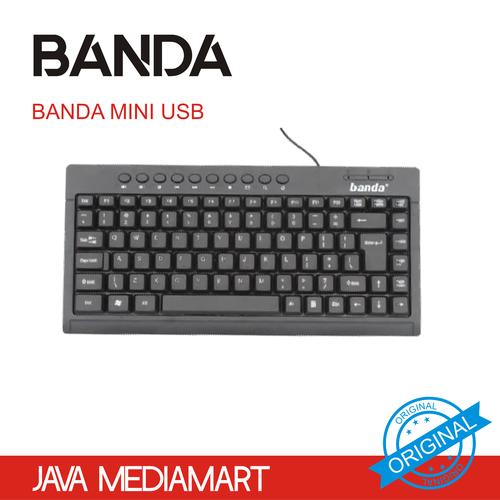 Jual Keyboard Banda Mini USB Keyboard laptop komputer mini - Kota ...