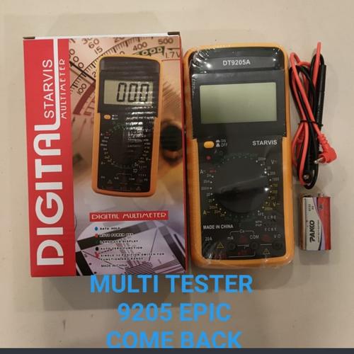 Jual Digital Multitester Avometer DT-9205A Multi Tester Layar Besar ...