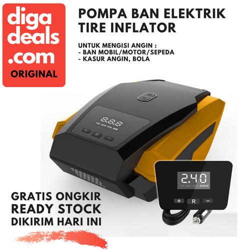 Jual Pompa ban mobil motor sepeda bola listrik elektrik portable ...