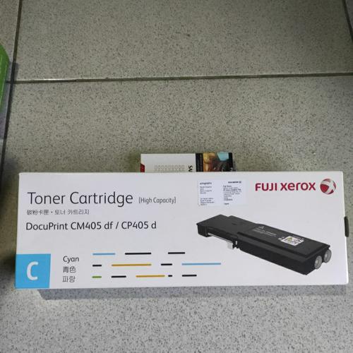 Jual TONER FUJI XEROX DOCUPrint CP405/CM405DF( CYAN) - Jakarta Barat ...