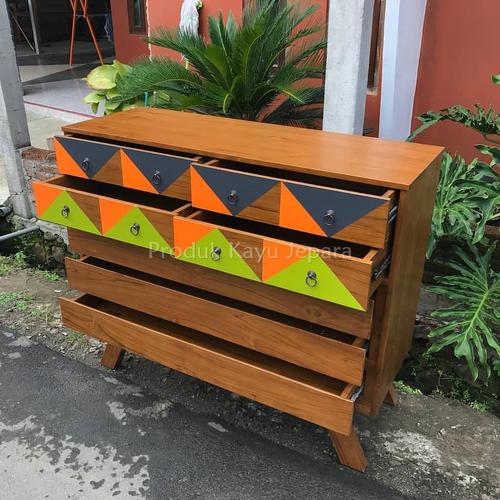 Jual Drawer kayu jati Minimalis bofet retro drawer laci - Kab. Jepara ...