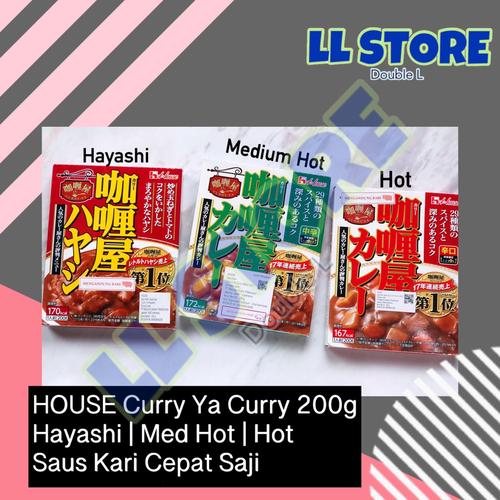 Jual HOUSE Curry Ya 200g Curry Mild Kara Kuchi Chukara Hayashi Bumbu ...
