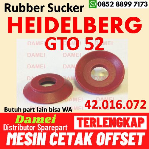 Jual Sucker GTO 52 Heidelberg Spare Part Mesin Cetak Offset Rubber Disc ...