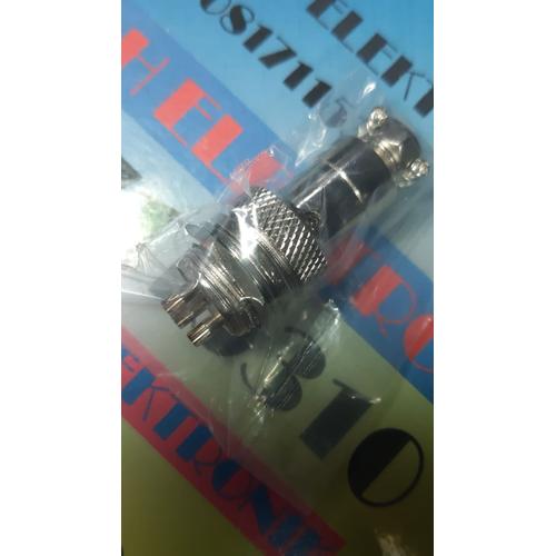Jual Aviation Plug Connector CB 3 pin 16mm set male female/cb 3 pin ...
