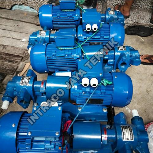 Jual Pompa Oli Gear pump Type RK 55liter/menit merk Rotor 2.2kw 3phase ...