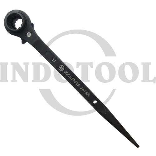 Jual KUNCI RING RACHET 17 X 19MM SKAFOLDING /DOUBLE RATCHET WRENCH ...