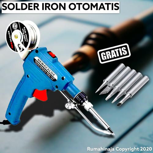 Jual MINGMENHANJIANG Solder Iron Automatic Tin Gun 60W - GT10 - Jakarta ...