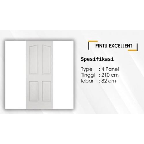 Jual PINTU HDF EXCELLENT 4 PANEL di Manado - 72cm - Kota Manado - Suma ...