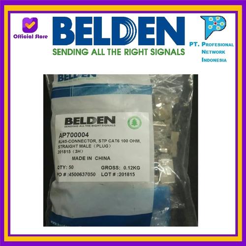 Promo BELDEN RJ45 Connector Cat6 STP / Cat.6 STP Metal ( AP700004 ...