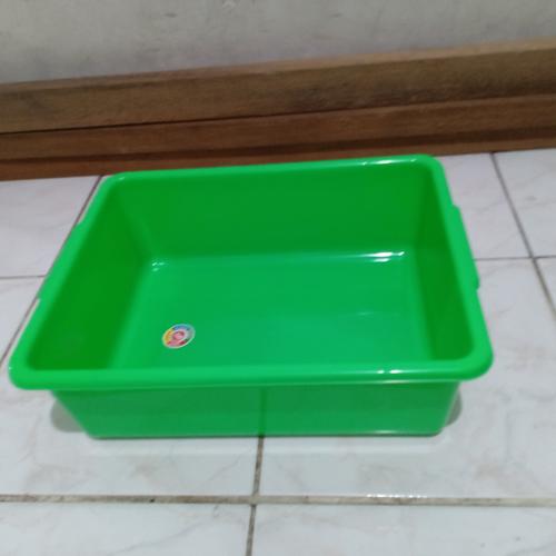 Jual Baskom Persegi Warna ukuran 39x31x12 cm merk Komet Star - Biru ...