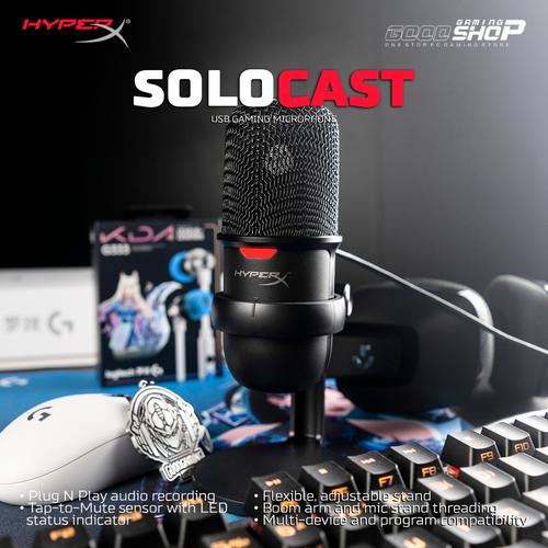 Jual HyperX SoloCast - Microphone - White - Jakarta Pusat - GOODGAMINGSHOP.COM | Tokopedia
