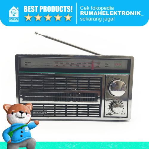 Jual Radio model jadul listrik dan batrai International F 4250 - Tanpa ...