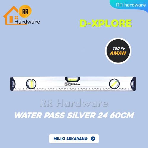 Jual WATER PASS ALUMINIUM SILVER 24 60CM D-XPLORE - Kab. Tangerang - RR ...