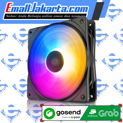Jual DeepCool RF120 FS 3 Color LED RGB Fan Case Deep Cool RF 120 Kipas ...