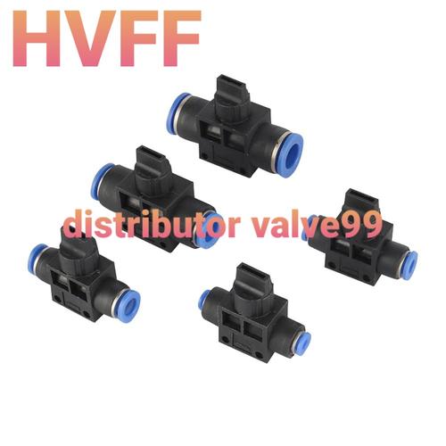 Jual FITTING HVFF-06 HAND VALVE / KRAN VALVE PNEUMATIC SELANG 6MM ...