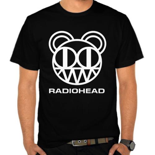 Jual Kaos Band RADIOHEAD - H LOGOTYPE t shirt terlaris - Putih, L - Kab ...