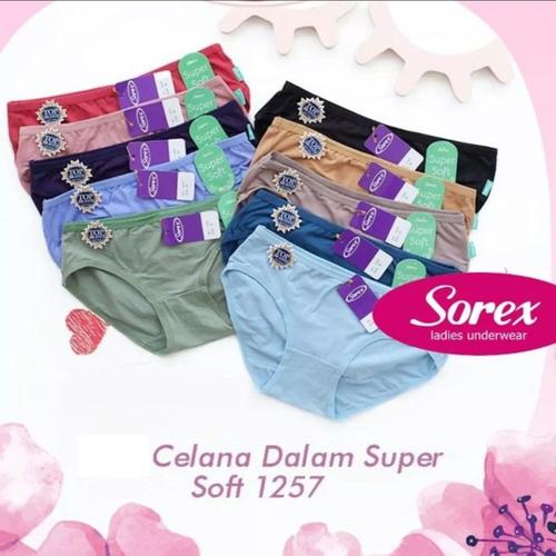 Jual SOREX-6 Pcs -Celana Dalam Wanita Sorex Super Soft Art 1257 - XXL - Kab. Bandung Barat ...