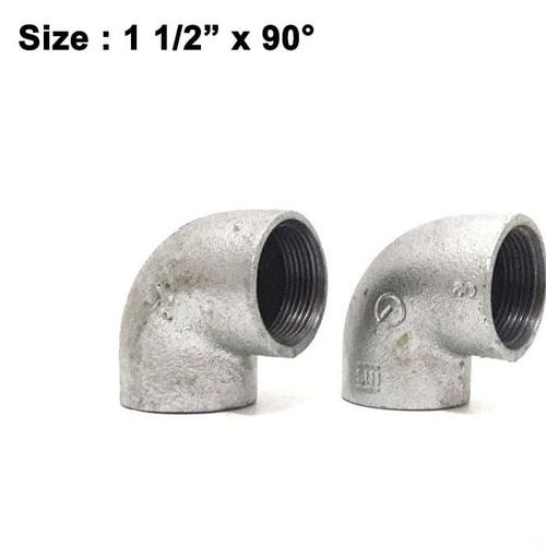 Jual Elbow / Knie Galvanis Besi 1 1/2" x 90 deg Drat BSPT Knee Keni - Jakarta Pusat - TOKO ...