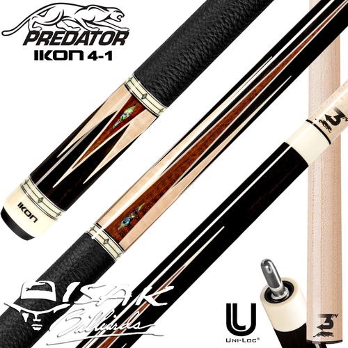 Jual Predator IKON4-1 Uniloc low Deflection Billiard Cue Stick Stik Biliar - With 314-3 ...