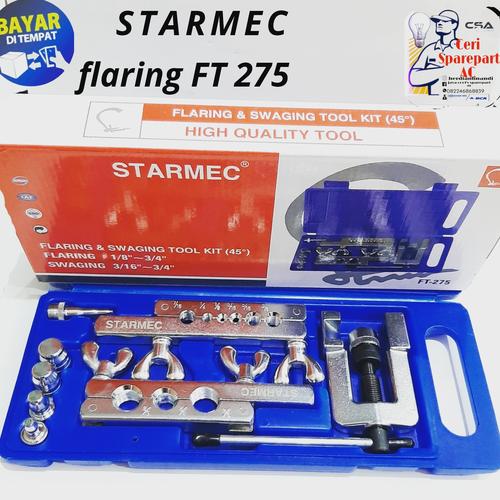 Jual STARMEC flaring tool set swaging sock FT275 plus box - Jakarta ...