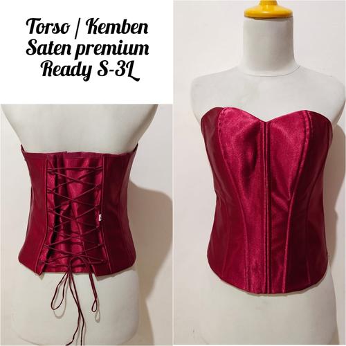 Jual Selina Kemben satin Torso Tali Bustier Kamisol Daleman Kebaya S ...