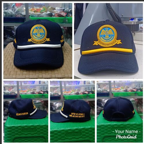 Jual TOPI KEMENHUB PNS DAN HONIRER/TOPI KEMENHUB/TOPI PERHUBUNGAN - lis ...