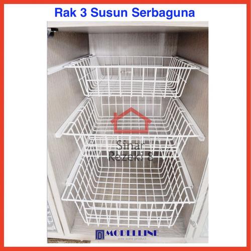 Jual Rak Sayur Modelline B45 / Dapur Basket Keranjang Panci Makanan ...