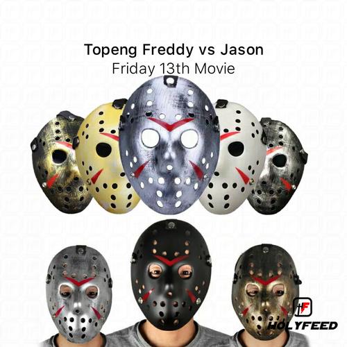 Promo Topeng Freddy Vs Jason Topeng Fashion Halloween Horror Friday ...