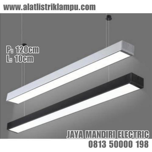 Jual LAMPU LED BALOK 45 WATT LED Kantor Office PLAFON GANTUNG OUTBOW ...