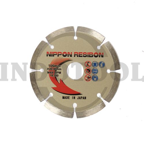 Jual BATU GERINDA POTONG 4" 105MM (DRY) DIAMOND WHEEL NIPPON RESIBON ...
