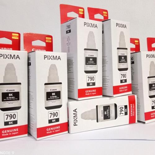 Jual tinta printer PIXMA GI-790 black all color original - Hitam ...