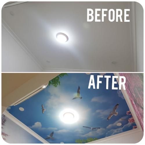 Jual Jasa Pasang Sticker Plafon/ Ceiling Sticker – Area Jakarta ...