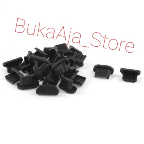 Jual Penutup Port Micro Usb Anti debu air dust karet silicon mikro usb ...