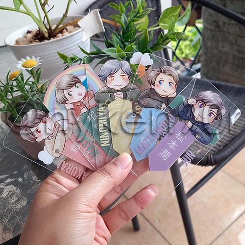 Jual Clear BOOKMARK Journey Chibi Arashi Fan Made - Kuning - Kota ...