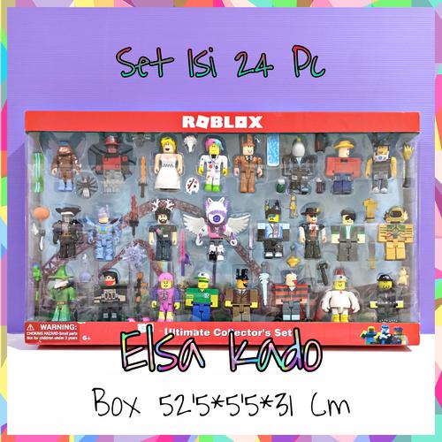 Jual Mainan Roblox Figure Set Isi 24 Minifigure Brick New Block ...