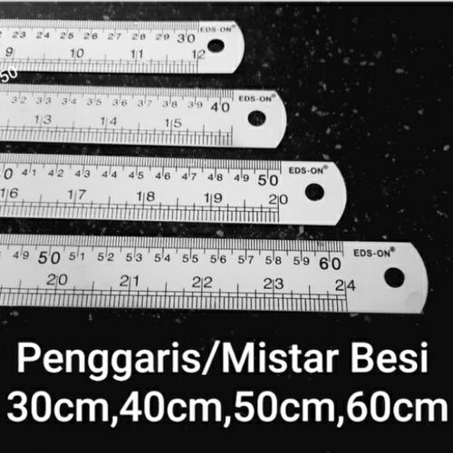 Jual Penggaris besi 60 cm - Jakarta Utara - hs stationary_NEW | Tokopedia