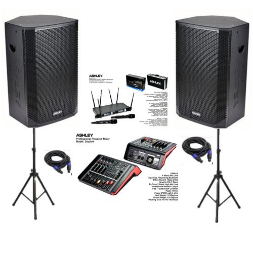 Jual Paket sound system ashley speaker pasif 15inch original - Jakarta ...