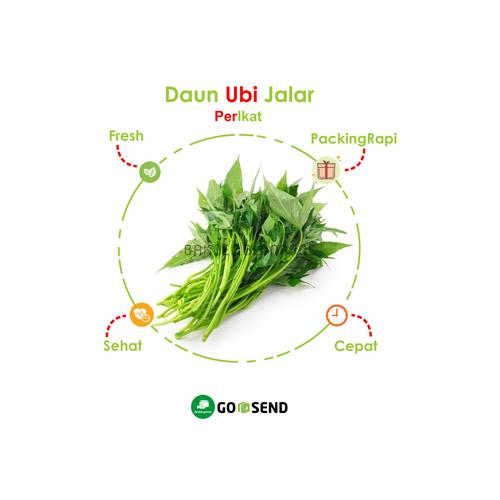 Jual Daun Ubi Jalar Godong Telo Rambat Sayur Sayuran Segar - Kota ...