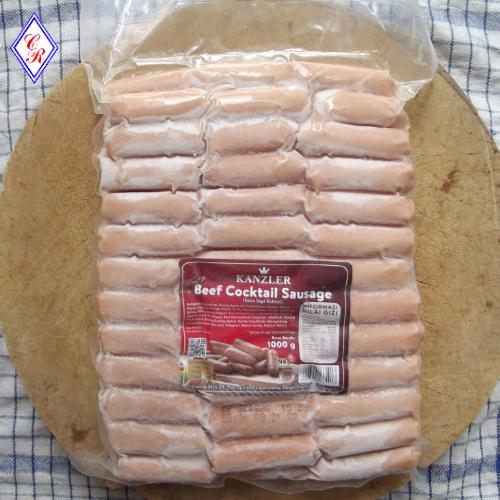 Jual Beef Cocktail Sausage Premium Kanzler 1kg Sosis Sapi Cocktail ...