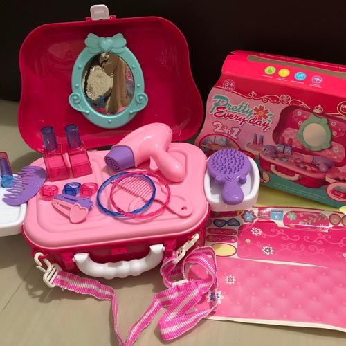 Jual Mainan Anak koper Dream fashion Pretty Everyday 2 in 1 Little Bag ...