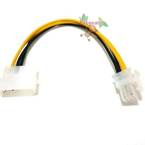 Jual Molex 4 pin to ATX PSU 4 Pin motherboard power kabel konverter ...