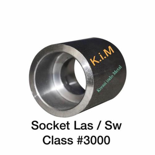 Jual 2” Socket Las 2 inch -Sock Welded /SW Coupling A105 class 3000 50 ...