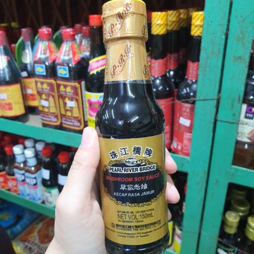 Jual kecap rasa jamur pearl river bridge mushroom soy sauce 600ml ...