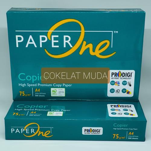Jual Kertas A4 Paper One 75 gr (Rim) - Jakarta Utara - Cokelat Muda ...