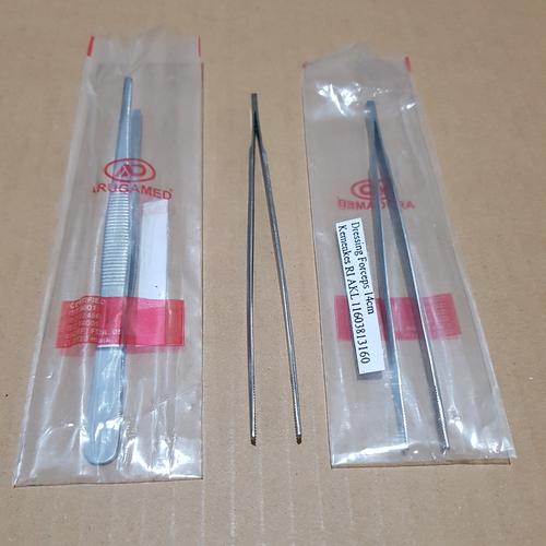 Jual Pinset Anatomi 14cm & Pinset Cirugis 14cm - PINSET ANATOMI ...