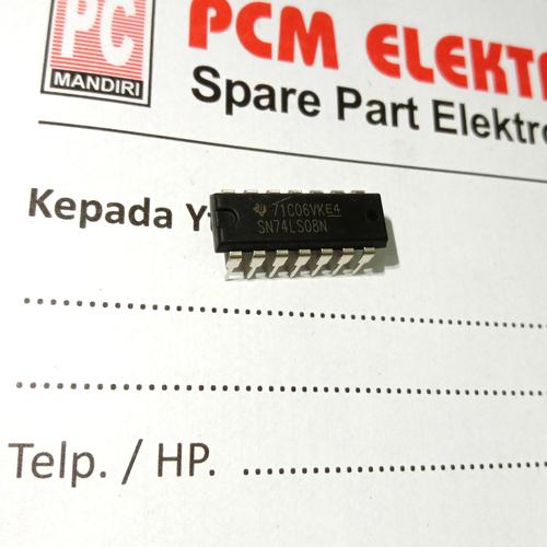 Jual IC AND 74 08 740 74LS08 SN7408 - Kota Depok - PCM ELEKTRONIK DEPOK ...
