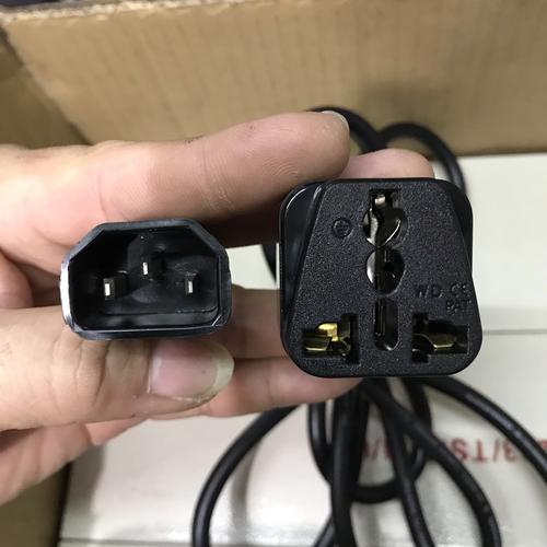Jual Kabel power cord iec C14 ke colokan universal kaki 3 colokan Ac ...