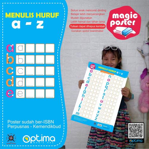 Jual Magic Poster : Menulis huruf (a - z) - HURUF KECIL - Kab. Klaten ...