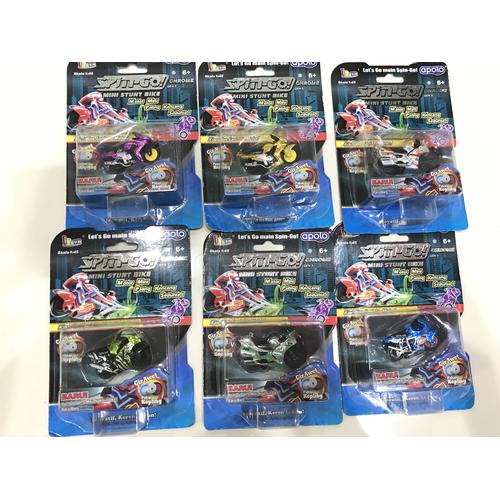 Jual SPIN GO CHROME MINI STUNT BIKE SPIN GO METALIC ORIGINAL APOLO ...